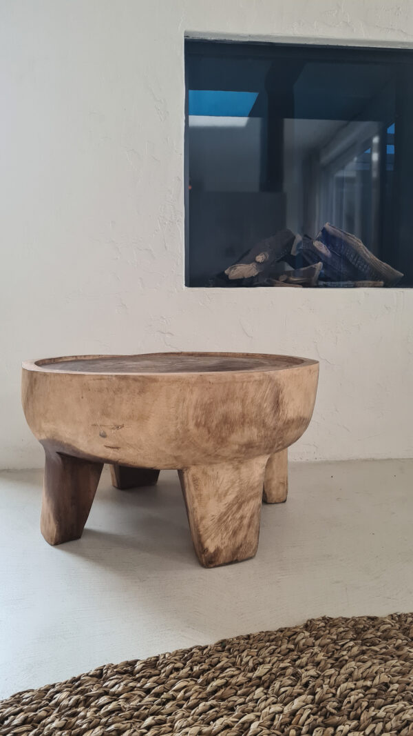 Set houten ronde salontafels, ALLEEN AFHALING – CoCo homeliving